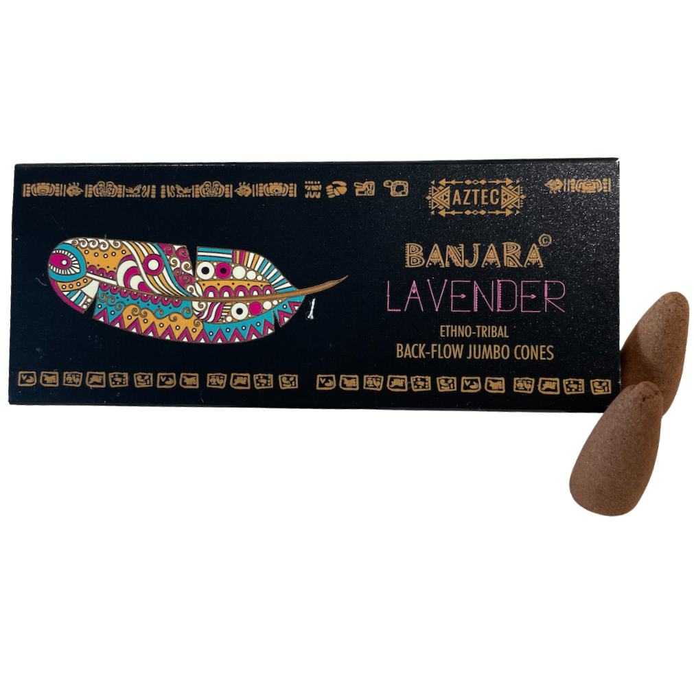 Banjara Jumbo Backflow Cones - Lavender – Mineralism